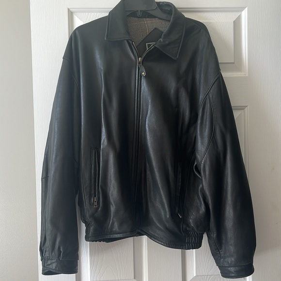 Harold's | Jackets & Coats | Harold Powell Black Leather Jacket | Poshmark